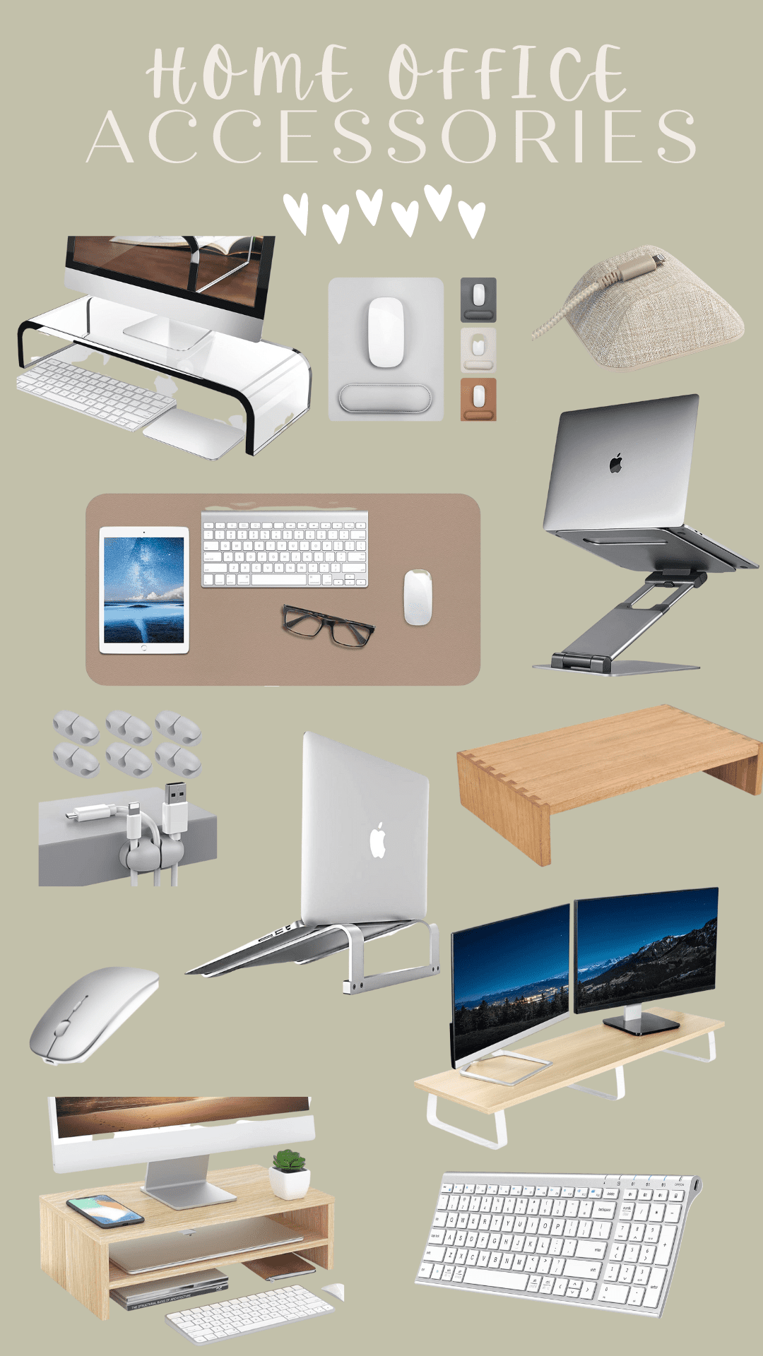 Everything You Need To Create A Beautiful Home Office | Fleurish Collective